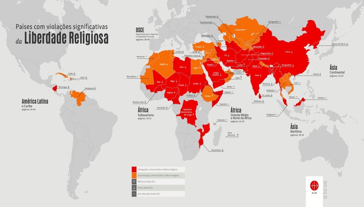 A situação da liberdade religiosa no mundo - Jornal O São Paulo